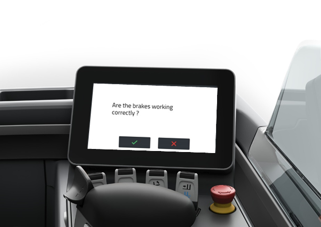 Forklift inspection with I_Site pre-op check for better safety & compliance