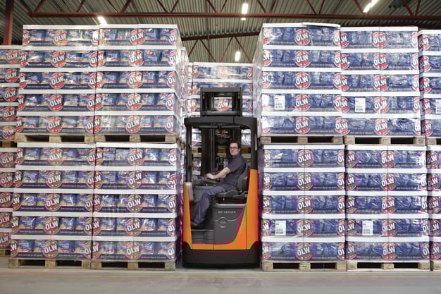 Which forklifts are most suitable for block stacking?